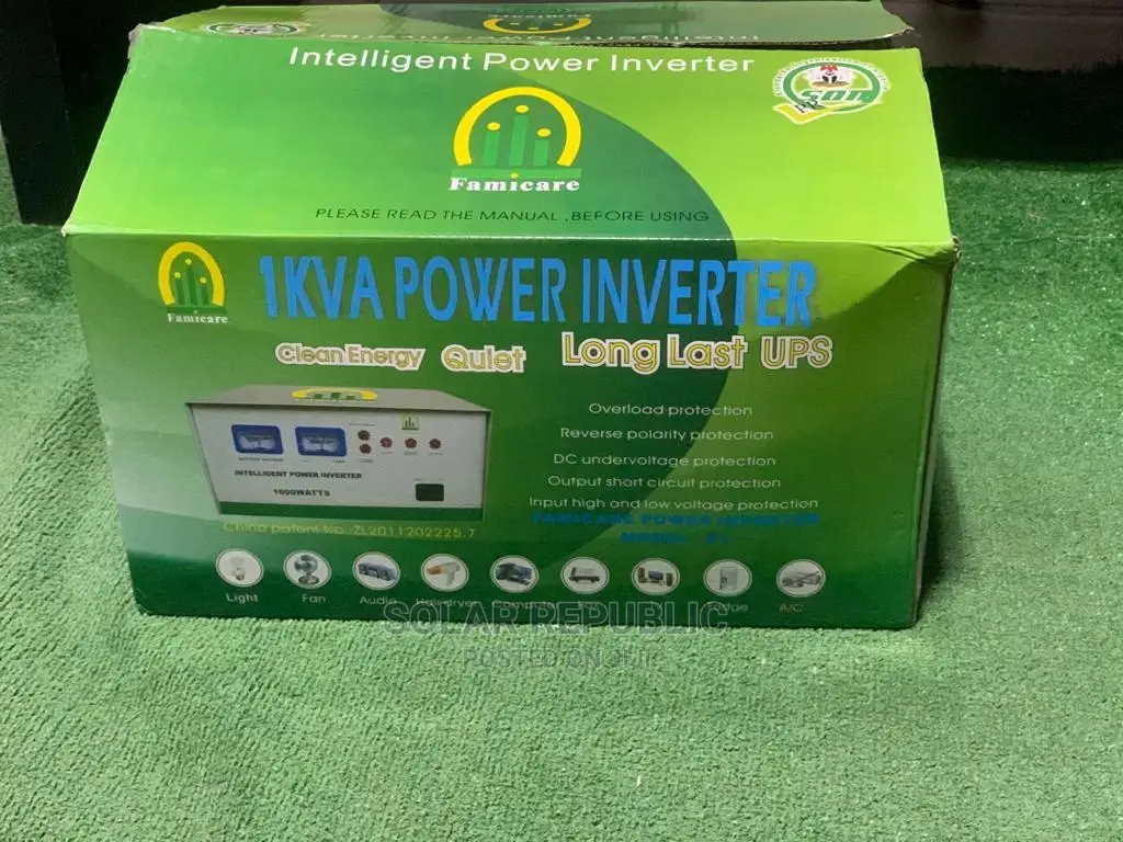 1kva Famicare Intelligent Inverter in Ojo - Electrical Equipment, Solar ...
