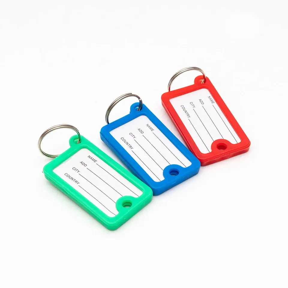 30pcs/Lot Rectangular Key Card Crystal Plastic Key ID Label in Lagos ...