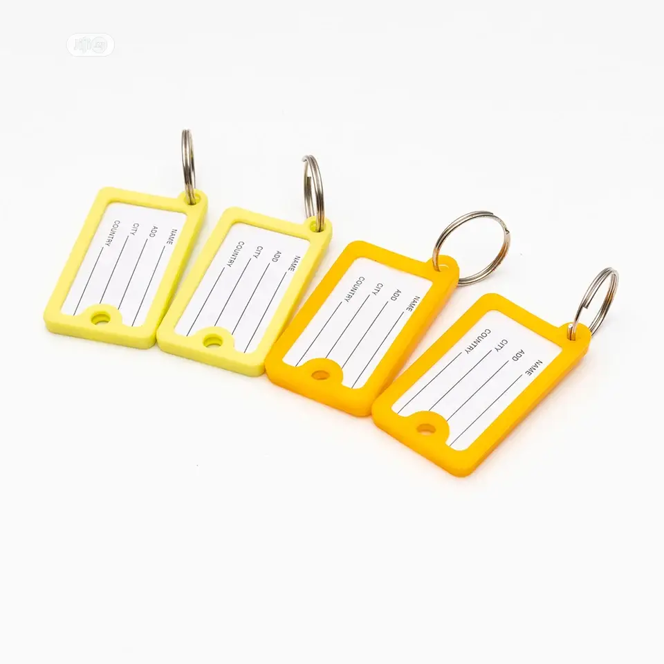 30pcs/Lot Rectangular Key Card Crystal Plastic Key ID Label in Lagos ...