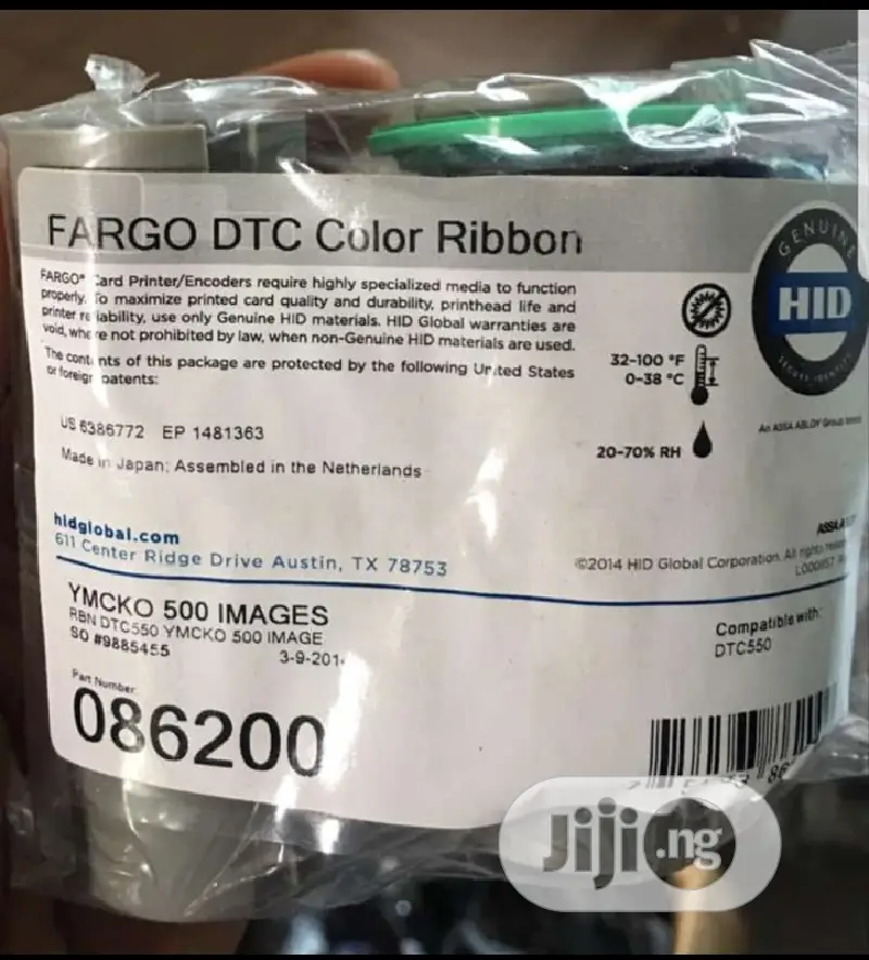 Fargo Dtc550 Ribbon in Lagos Island (Eko) - Accessories & Supplies for ...