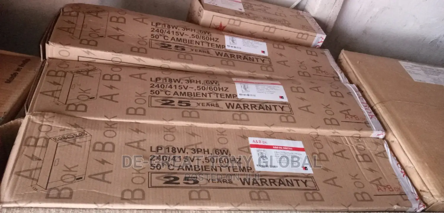 D4 Distribution Boards AB T 3phase in Lagos Island (Eko) - Electrical ...