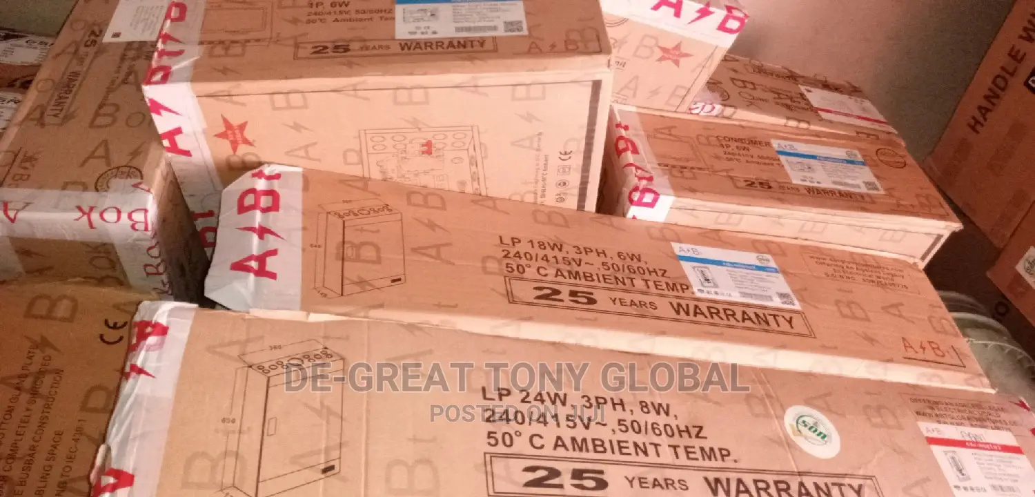 D4 Distribution Boards AB T 3phase in Lagos Island (Eko) - Electrical ...