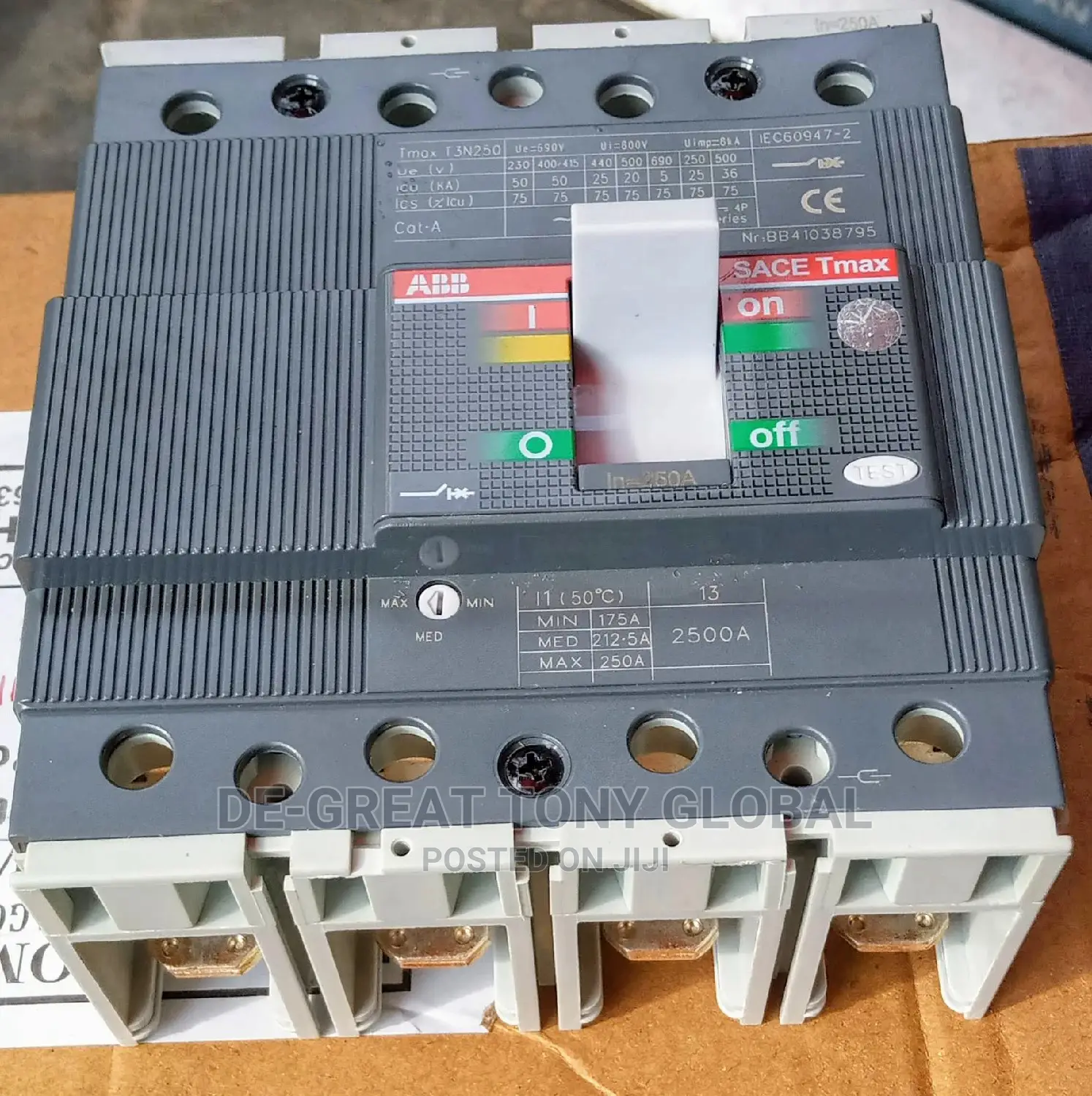 Abb Breakers (Mccb) in Lagos Island (Eko) - Electrical Equipment ...