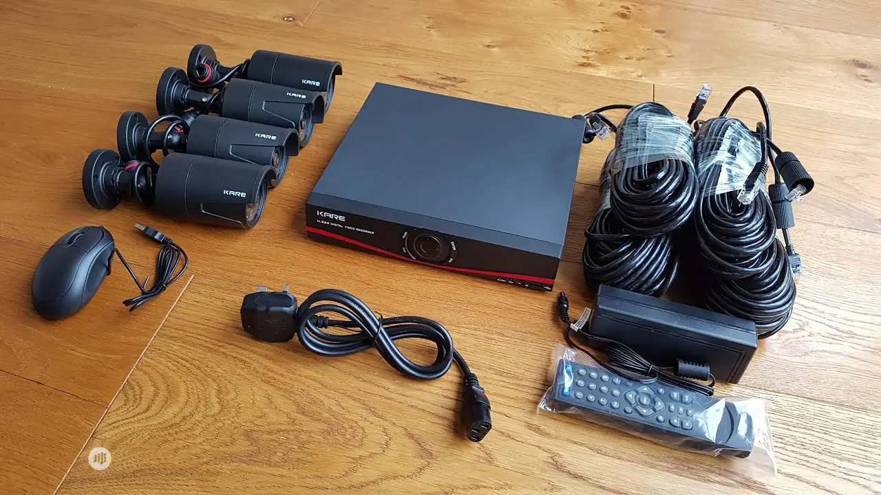 4 Channel CCTV Camera System With Accessories+Installation in Ajah ...