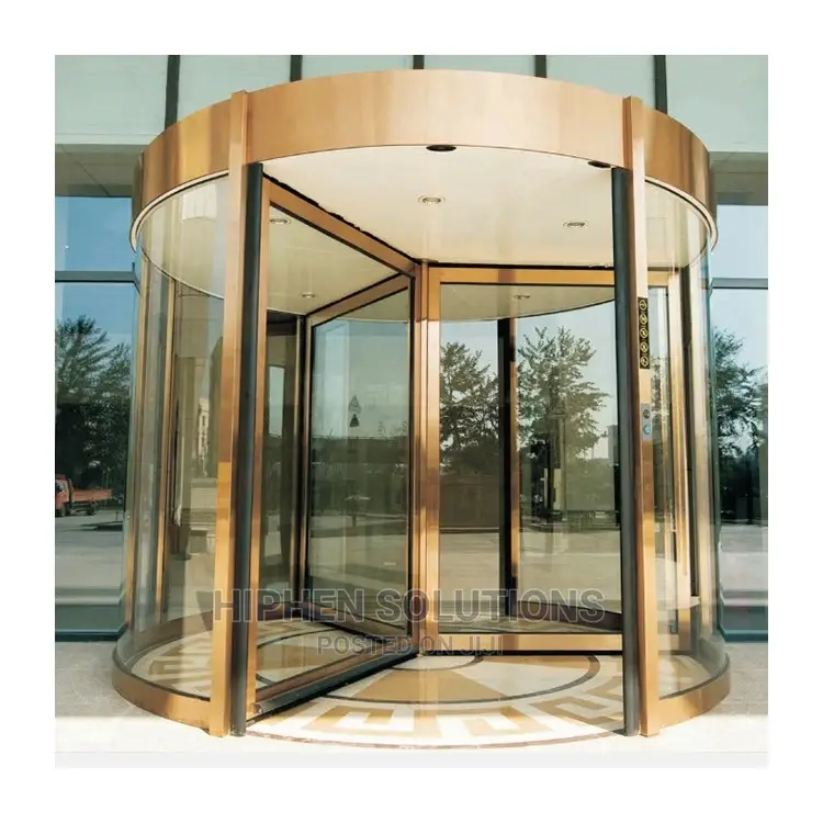 Automatic Revolving Door Sensor Revolving Door for Hotel in Ikeja ...