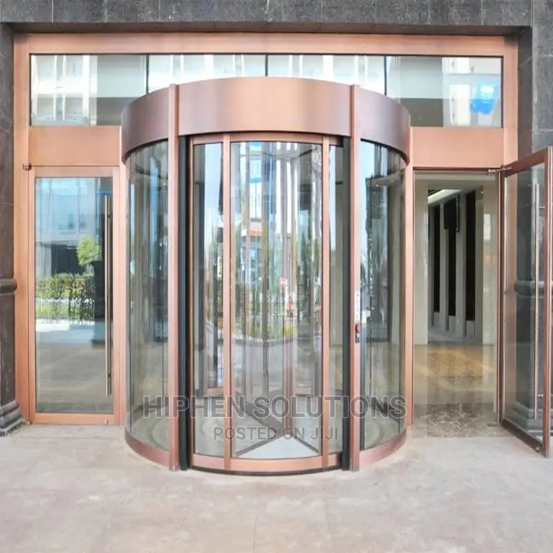 Automatic Revolving Door Garage Roller Shutter Door HIPHEN for sale ...