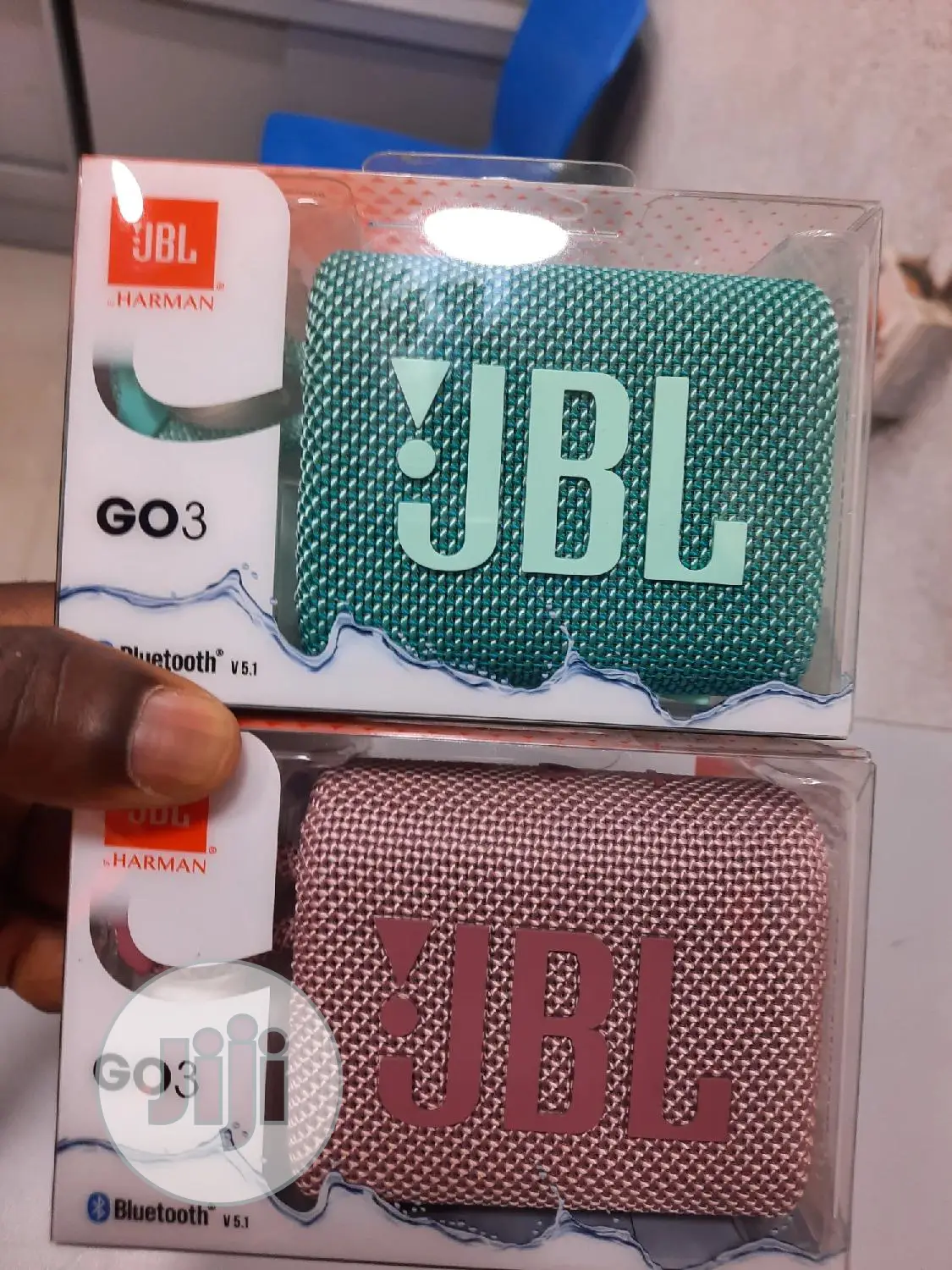 JBL Go 3 Portable Bluetooth Waterproof Speaker. in Ikeja - Audio ...