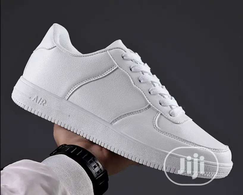 Men Sneakers Shoe - White (Sizes 45, 46 47 48 Only) in Ojodu - Shoes ...