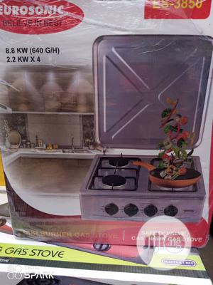 Eurosonic Table Top Gas Cooker - 4 Burner By(Eurosonic) in Lagos Island ...