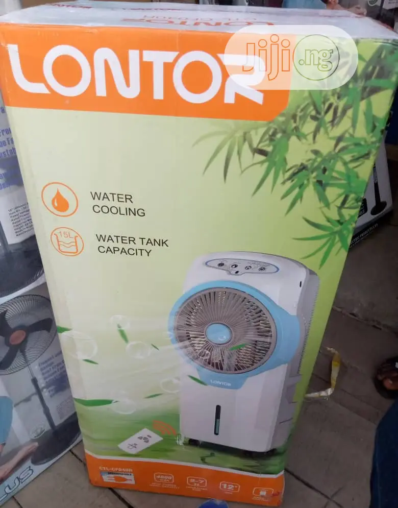 Lontor Rechargeable Mist Fan Air Cooler (Water Fan)+ Remote in Lagos ...