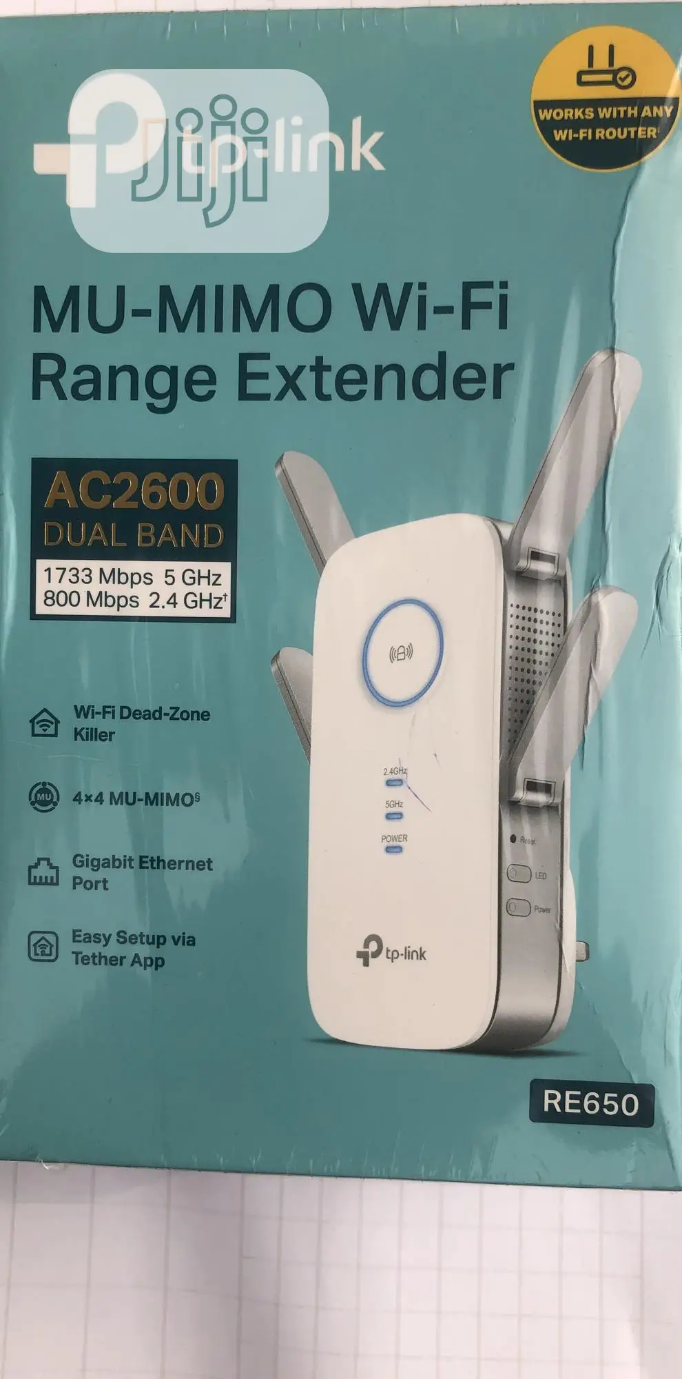 Tp-Link Mu Mimo Wifi Range Extender Re650 in Ikeja - Networking ...
