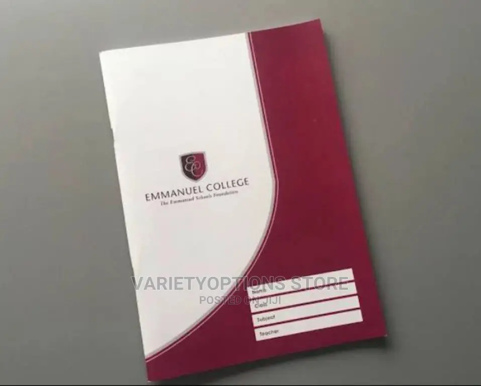 Customised Exercise Books In Ojodu Printing Services Varietyoptions