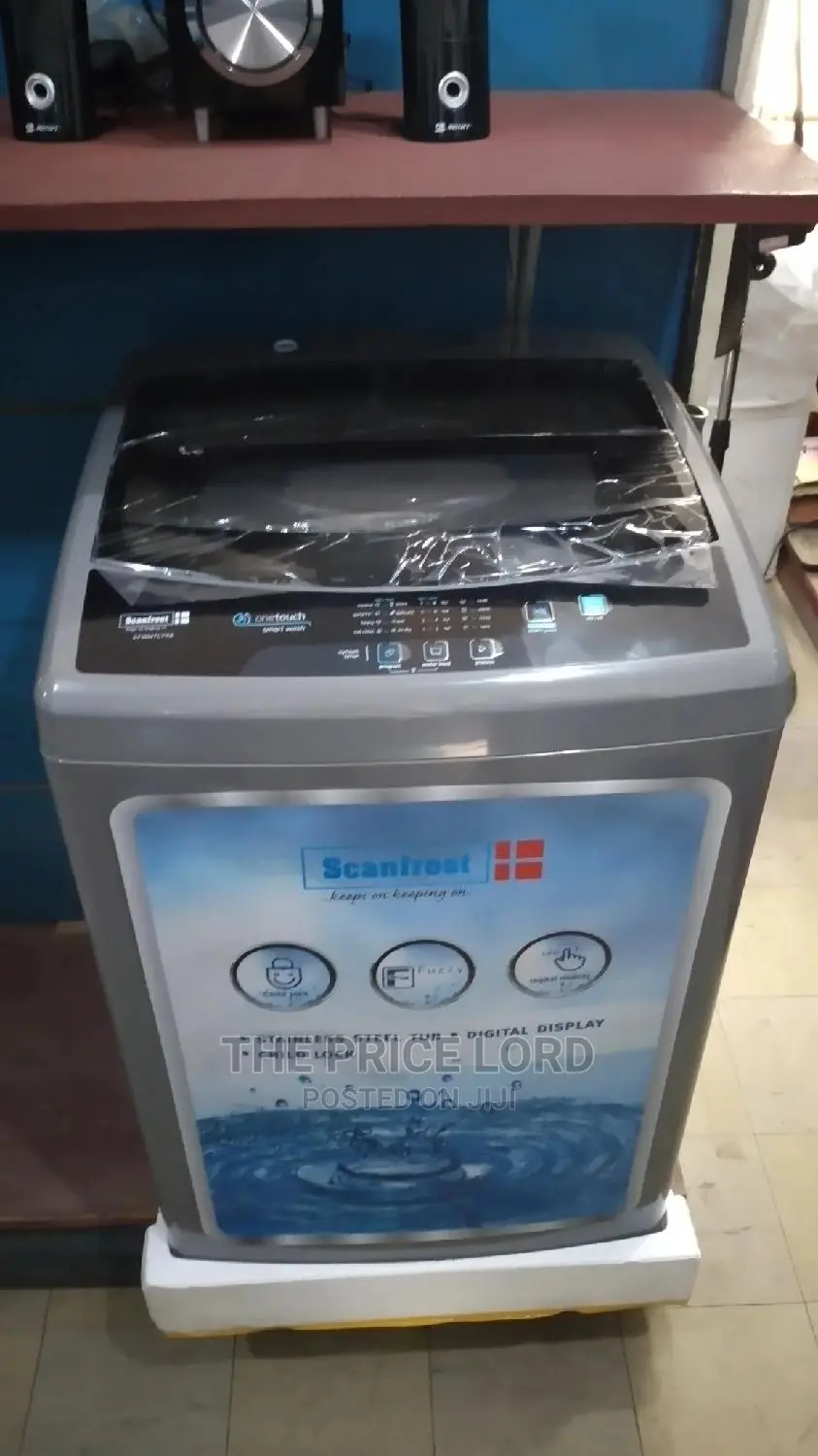 Scanfrost 8kg Full Auto Top Loader Washing Machine Sfwmtlyk8 in Ibadan ...