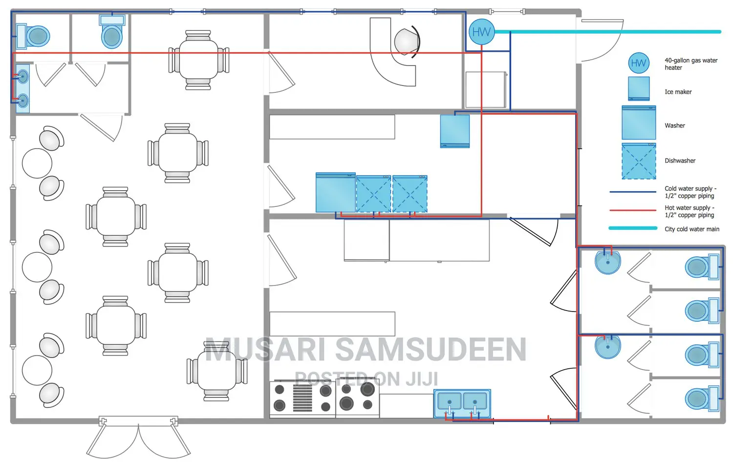 MEP (Mechanical, Electrical and Plumbing) Floor Design in Gbagada ...