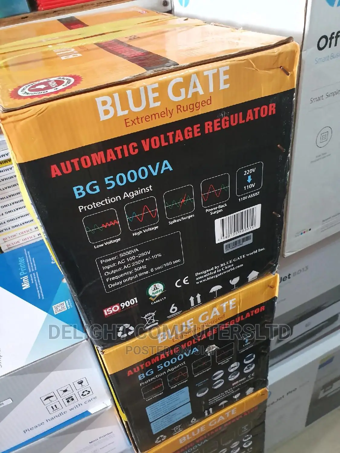 BLUE GATE Stabilizer - 5000KVA - Black in Ikeja - Electrical Equipment ...