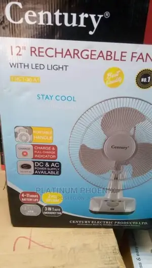 Century Rechargeable Fans in Nigeria for sale Price on Jiji.ng