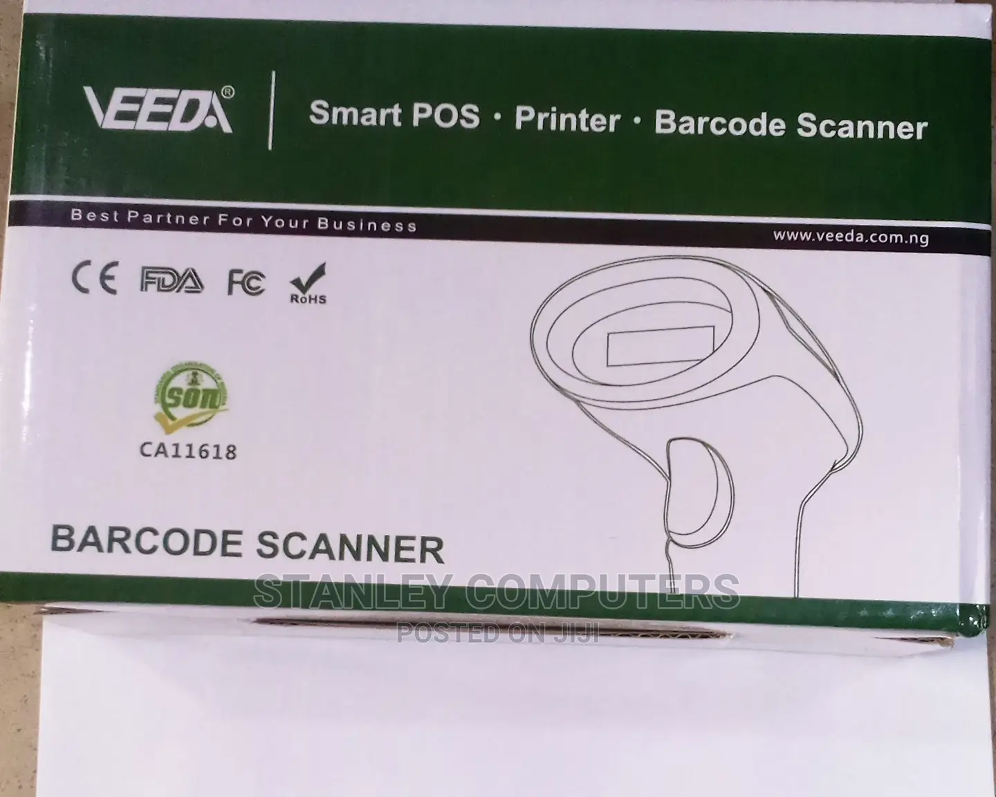 Veeda Barcode Scanner in Ikeja - Store Equipment, Stanley Computers ...