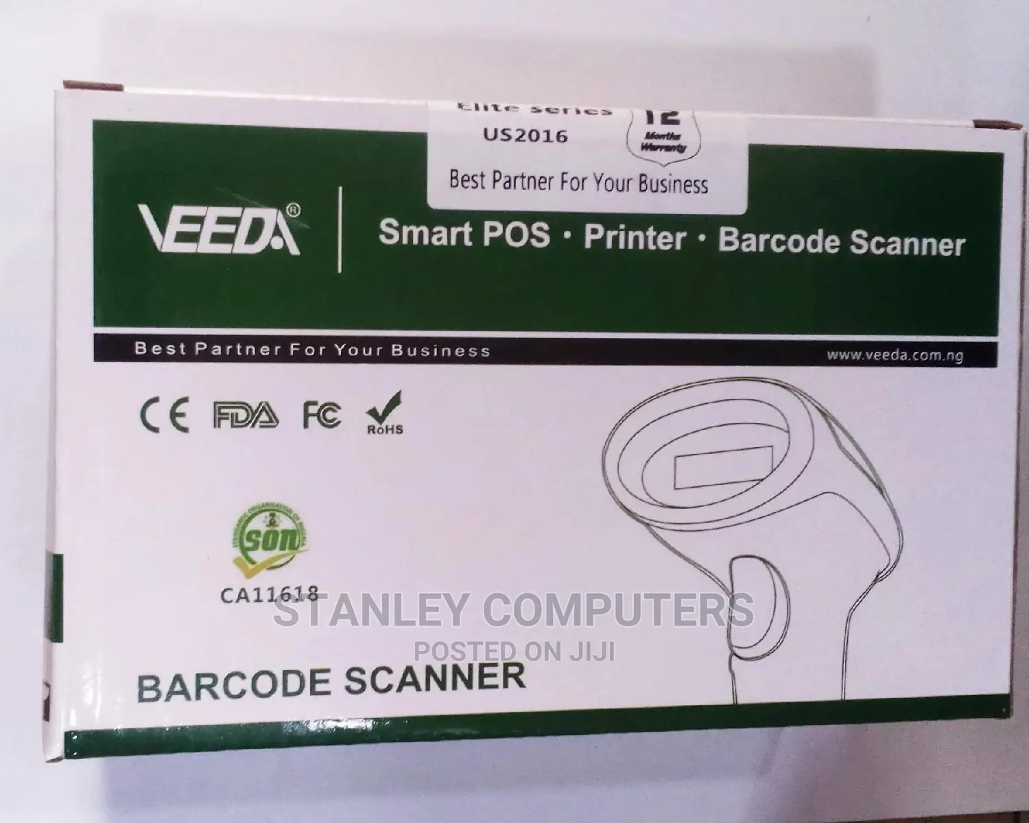 Veeda Barcode Scanner in Ikeja - Store Equipment, Stanley Computers ...