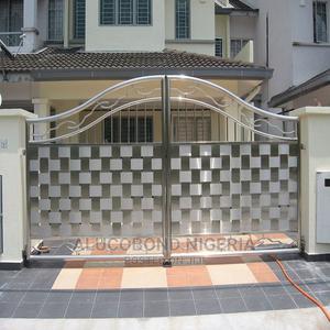 Stainless Gate in Agege - Doors & Security, Alucobond Nigeria Okafor ...