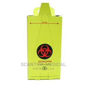 Cardboard Biohazard Medical Sharps Safety Box in Apo District - Medical ...