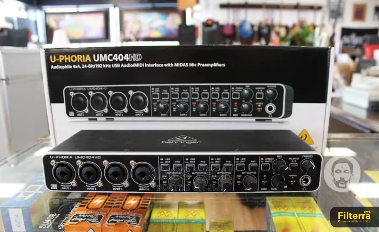 Uphoria Umc404 Behringer Soundcard in Ikeja - Audio & Music Equipment ...