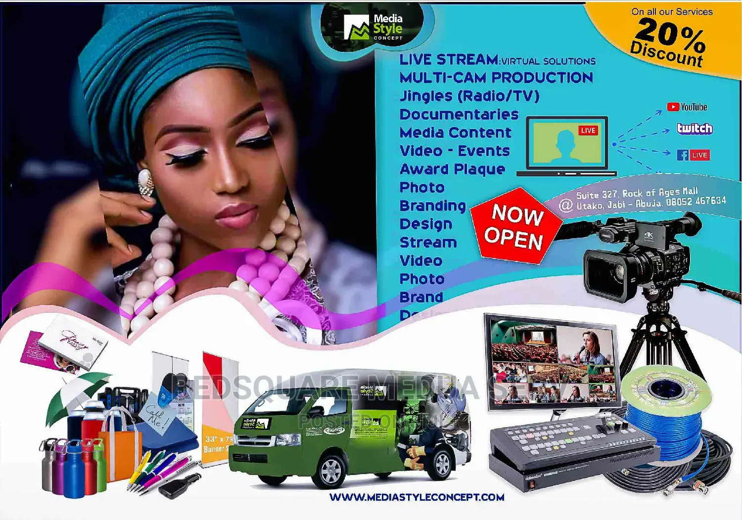 Printing Press in Abuja in Jabi - Printing Services, Redsquare Media Serv | Jiji.ng