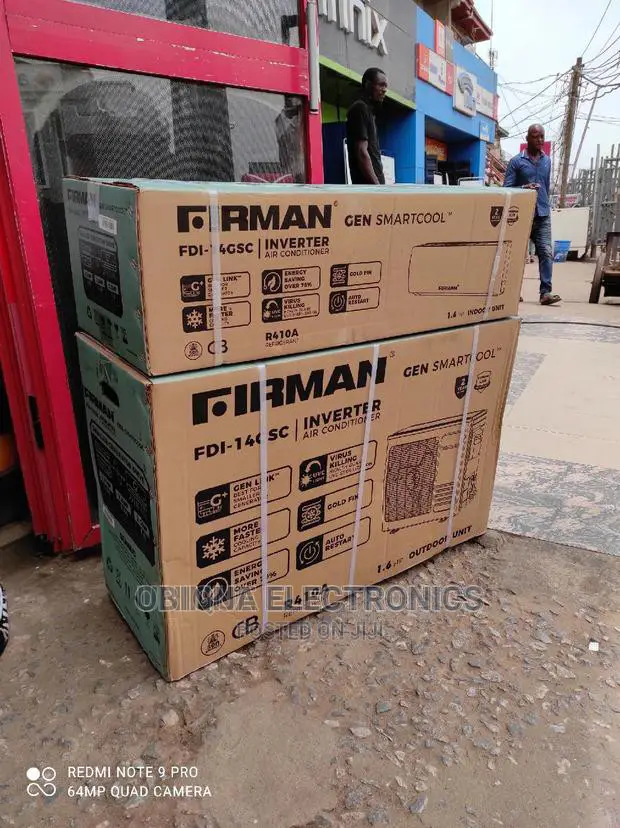 Brwnd New FIRMAN 1.6HP GEN COOL,Air Conditioner,Full Copper in Ojo ...