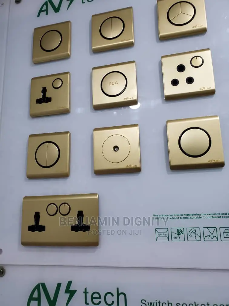 Soft Touch Switches Sockets in Ojo - Electrical Hand Tools, Benjamin ...