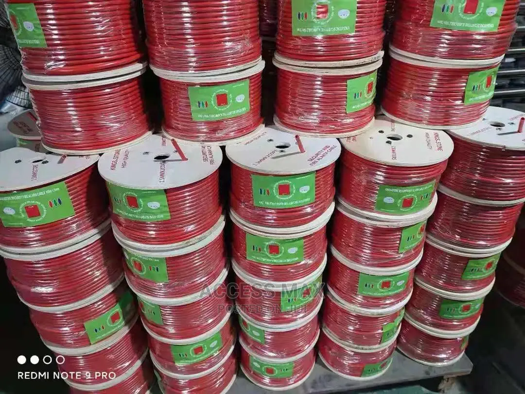 1.5mm 2 Core Fire Alarm Cable Pure Copper. By 100 Meters. in Lagos ...