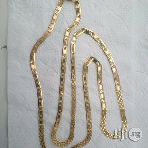 Pure ITALY 750 Tested 18krt Gold Mixed Belt Design in Lagos Island (Eko ...