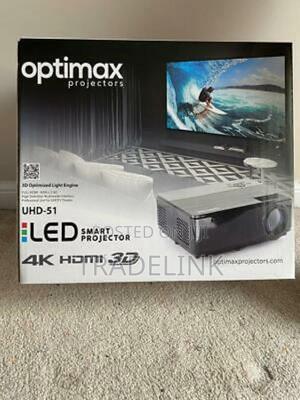 Optomax Led Smart Projector UHD-51 + SCREEN in Port-Harcourt - TV ...