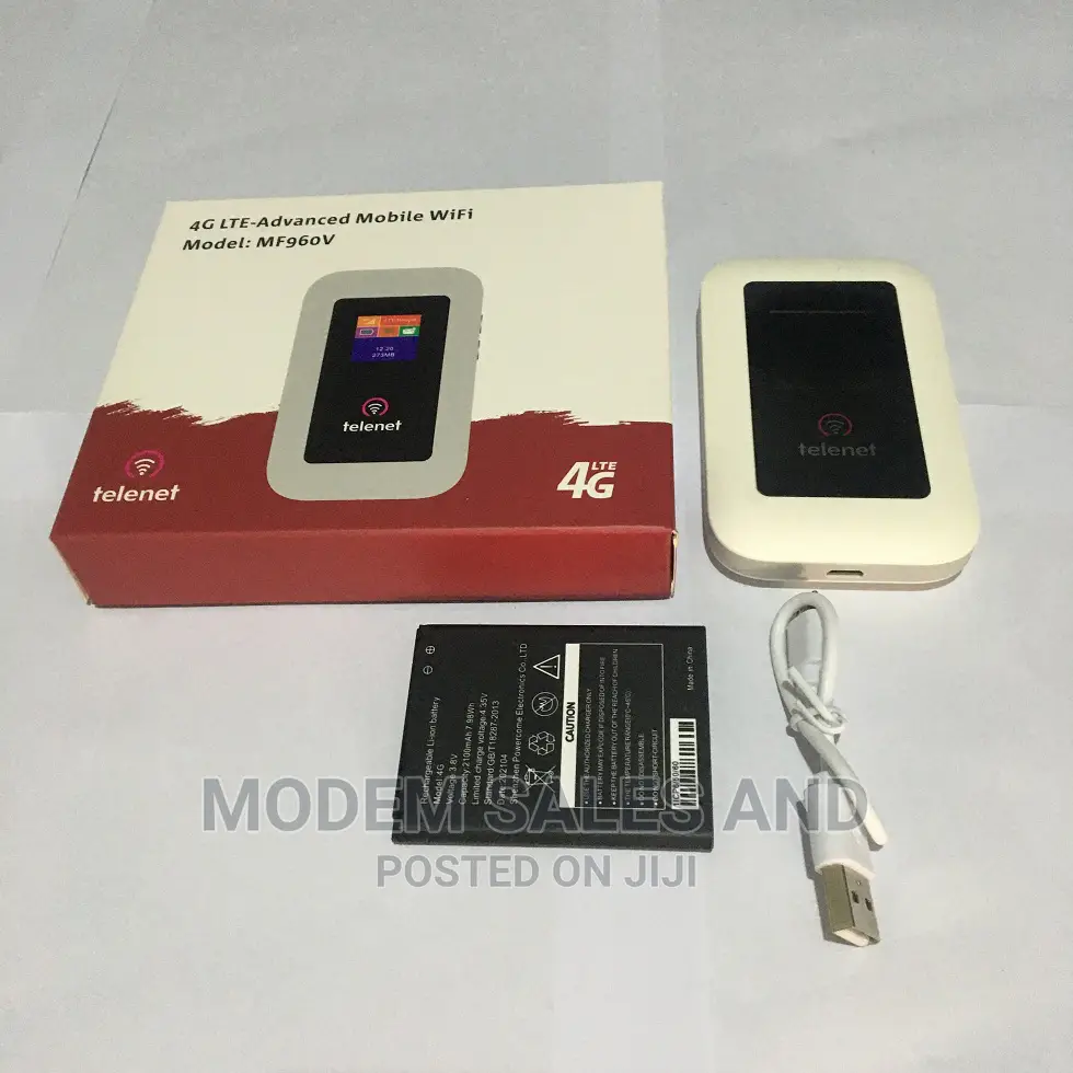 Telenet 4g Lte Mobile Wifi + Screen Display for All Networks in Ikeja ...