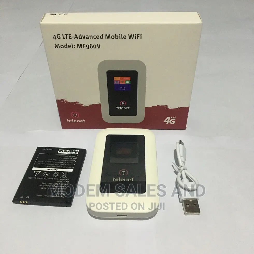 Telenet 4g Lte Mobile Wifi + Screen Display for All Networks in Ikeja ...