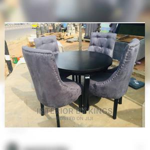 4seater Dining Set With HDF Wood Table Can Come in Colors in Ajah ...