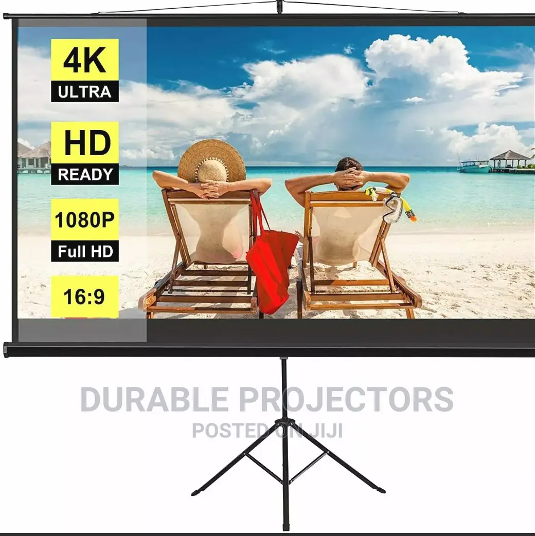 Projector Screens for sale - Durable Projectors Price: ₦ 90,000 on Jiji ...