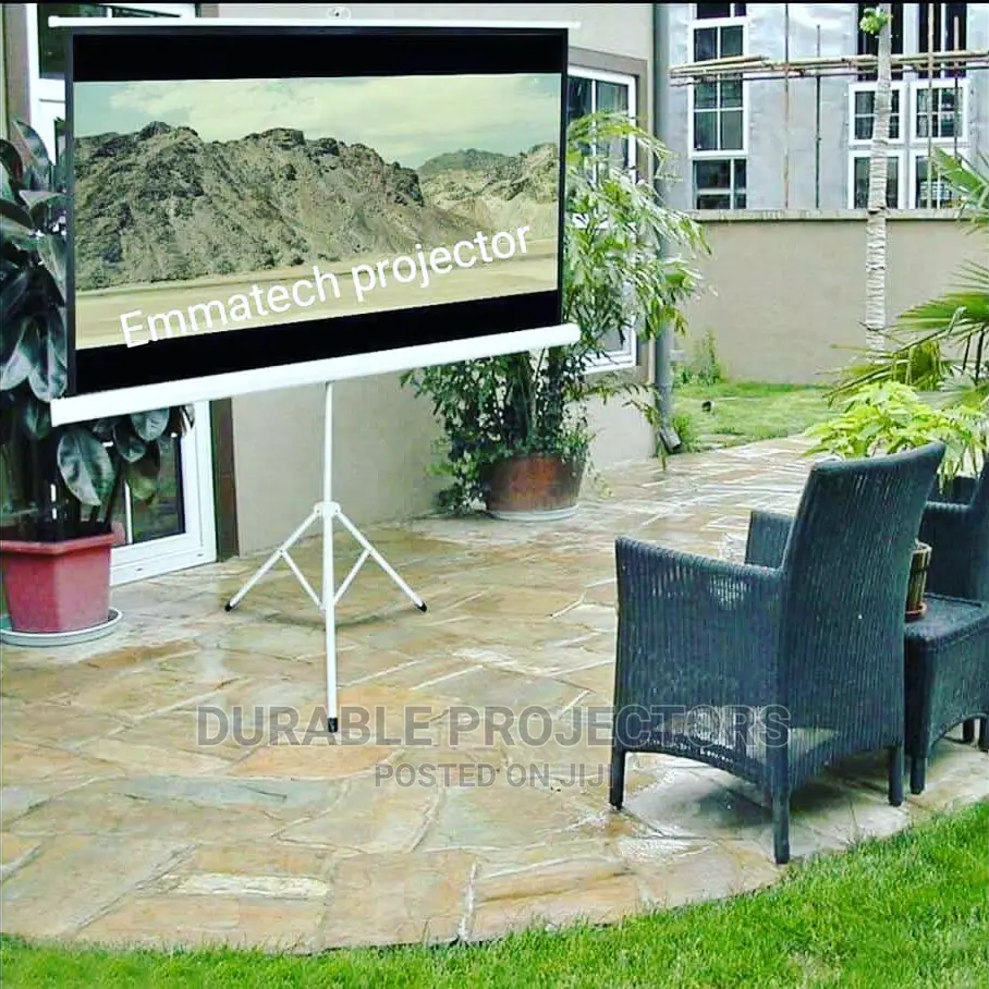 Projector Screens for sale - Durable Projectors Price: ₦ 90,000 on Jiji ...