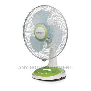 Qasa 12" Rechargeable Table Top Fan With LED Light in Lagos Island (Eko ...