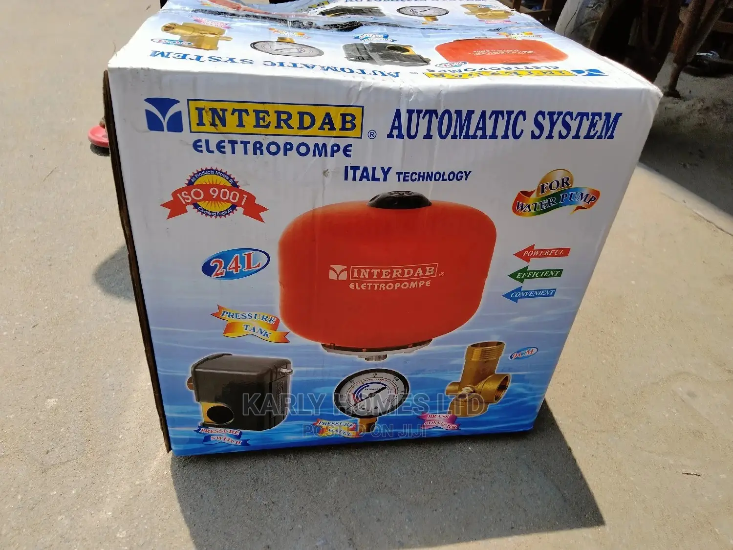 Automatic System (INTERDAB Pressure Tank 24L) in Orile - Plumbing ...