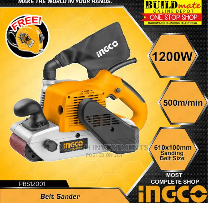 INGCO Belt Sander 1200W in Lagos Island (Eko) - Electrical Hand Tools ...