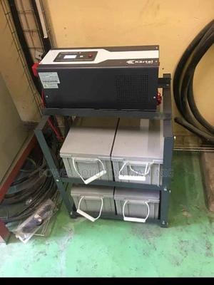 3.5kva Kartel Inverter With 4 Batteries Installation in Ajah - Solar ...