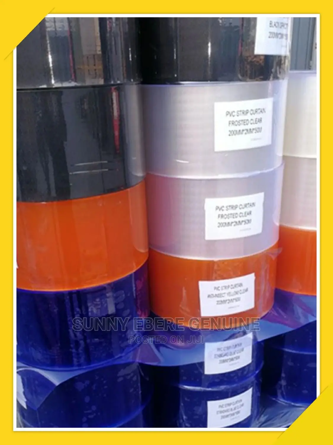 Extrusion, Translucent PVC Plastic Strip Curtain, 100% 3mm/ in Amuwo ...