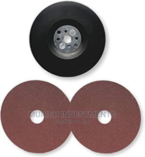Rubber Backing Pad for Resin Fiber Disc With 25pcs Sandpaper in Lagos ...