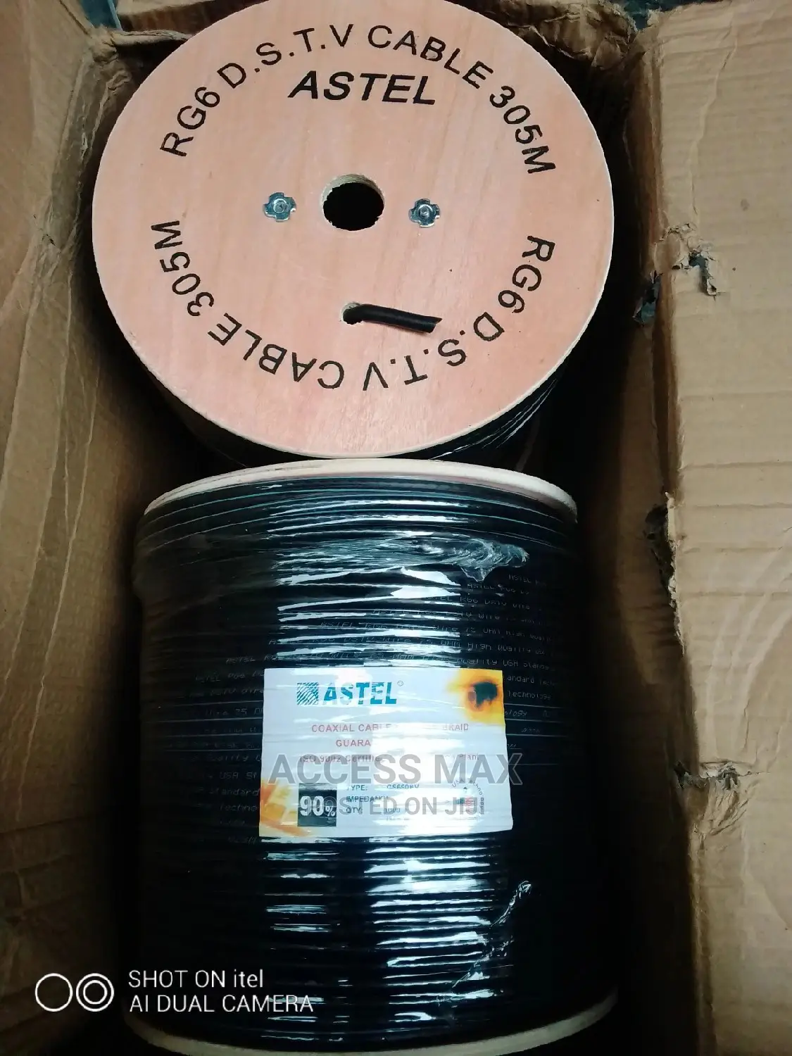 Astel Drum. TV Cable Coaxial Wire Using for Dstv.Available in Lagos ...