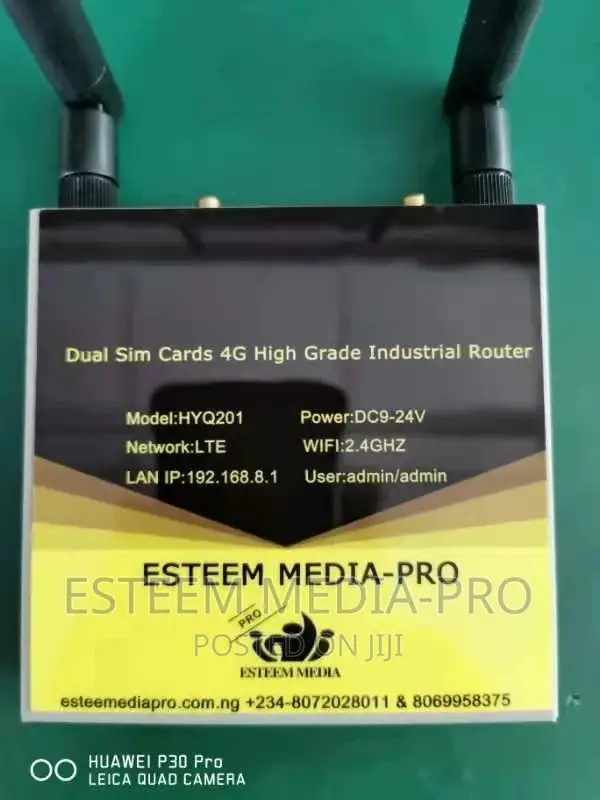 DUAL SIM CARDS 4G LTE Router (Auto - Load Switcher, Openvpn in Ikeja ...