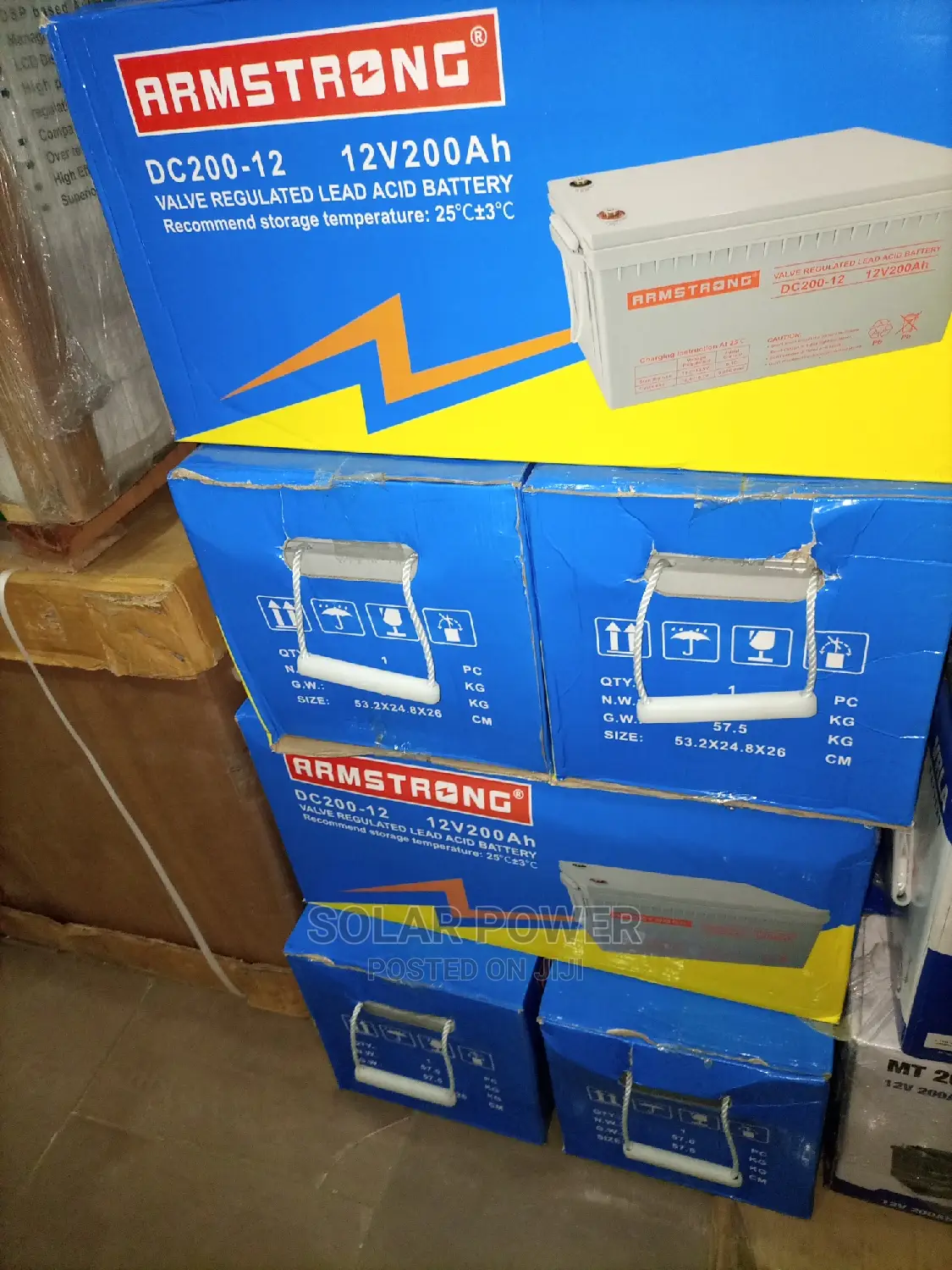 Armstrong Valve Lead Acid Battery 12v200ah in Ikeja - Electrical ...