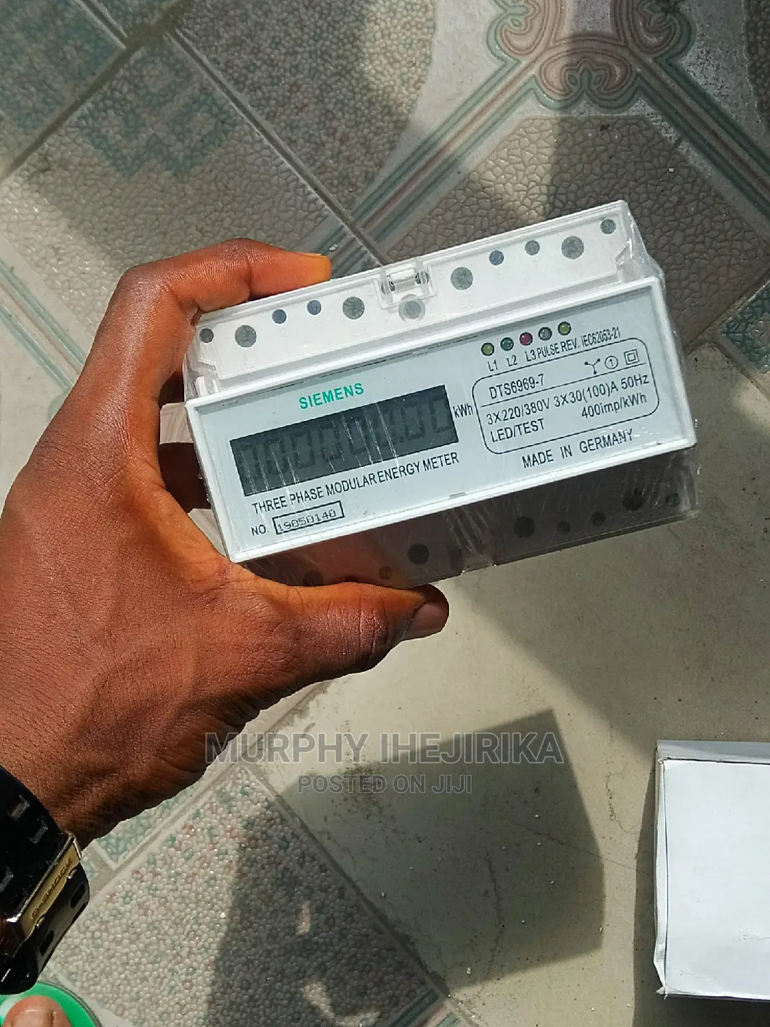 Siemens Three Phase Check Meter / Modular Energy Meter for sale ...