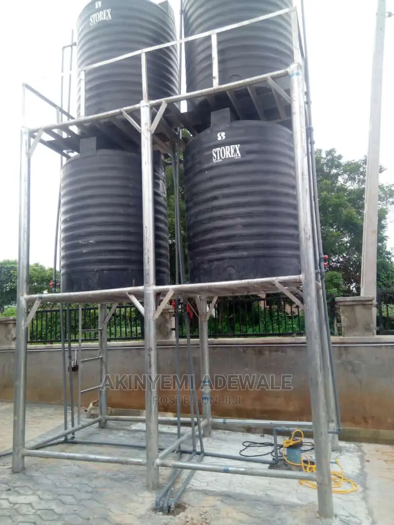 Scaffold for Water Tank in Ibadan - Building & Trade Services, Akinyemi ...