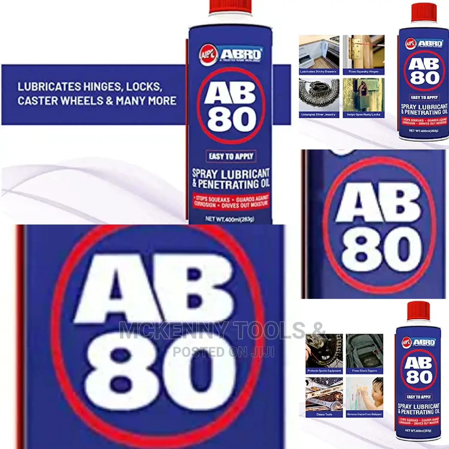 ABRO AB-80-400 Spray Lubricant Penetrating Oil Corrosion in Lagos ...