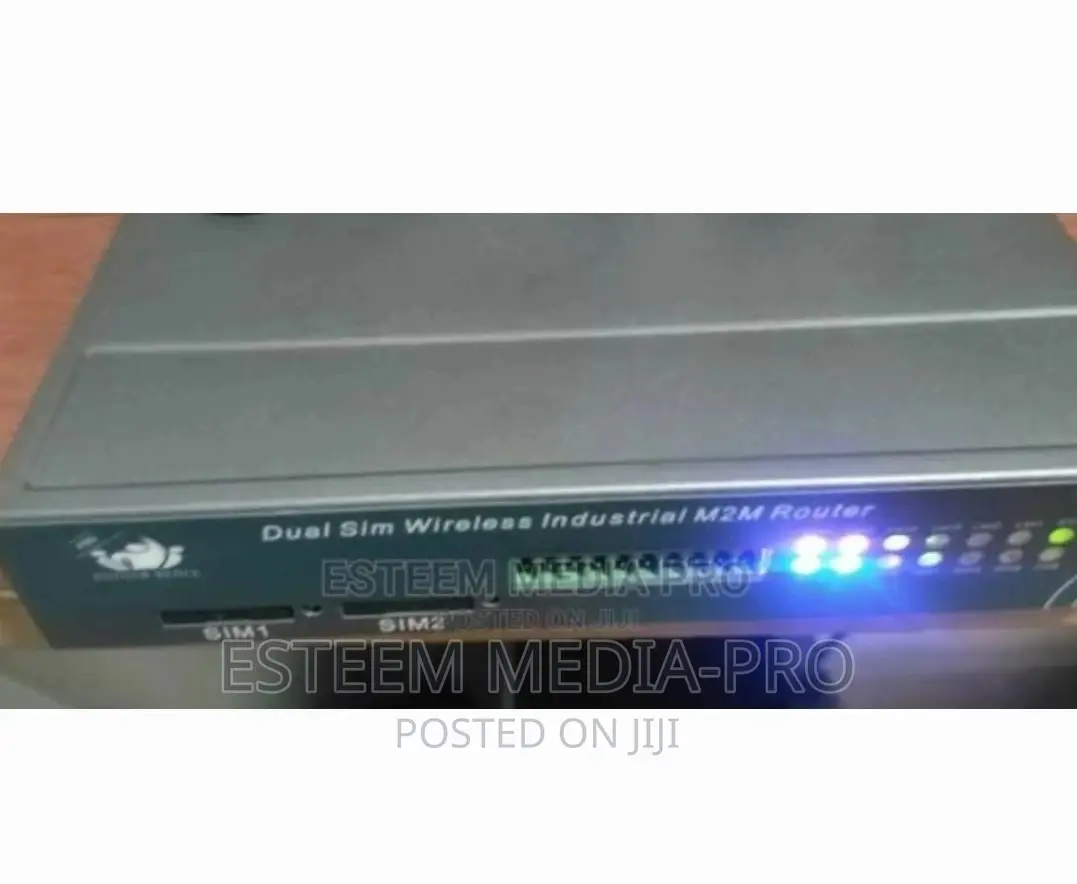 2 SIM CARDS 4G Industrial Router Wifi Bonding / Aggregation in Ikeja ...
