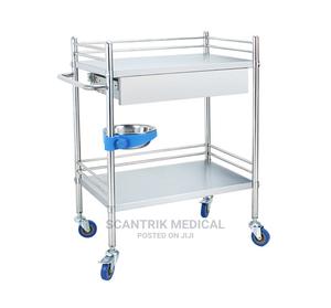 Silver Medical Trolley, for Medical and Laboratory in Oyigbo - Medical ...